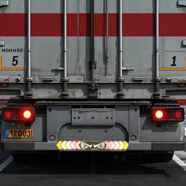 Quality New Car Devil Eyes Tail Light Trailer Trucks Car LED Rear Tail Light Red Amber for sale