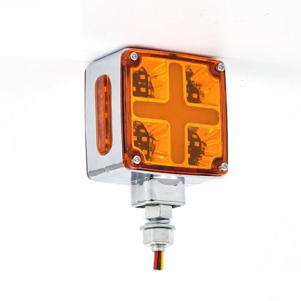 Quality Trailer Taillight 12V24V LED Double-sided square Light Truck Tail Light Side for sale