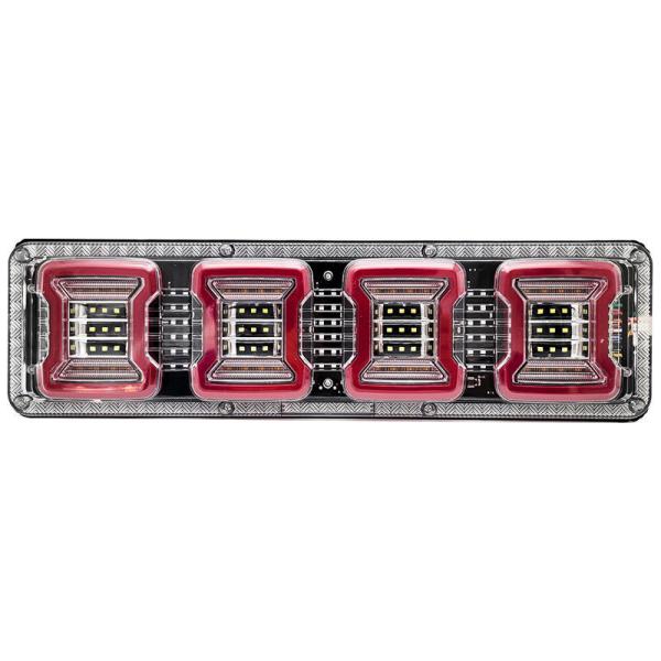 Quality New Truck Rear Tail Light 24v Universal High Brightness Waterproof Semi-trailer for sale