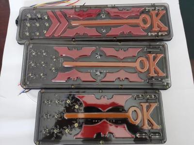 China 24V Truck Trailer Running Water Steering LED Tail Light for sale