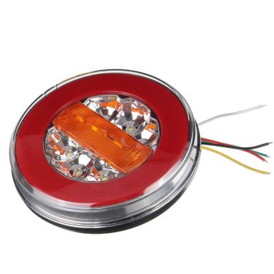 China Rear Tail Light Truck Braking Turning Reversing Lights Truck Tractor Trailer Led Lights Tail Lamp for sale