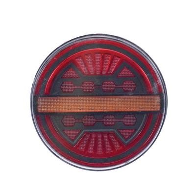 China LED Semi Truck Led Strobe Truck Tail Lamps Round Light for sale