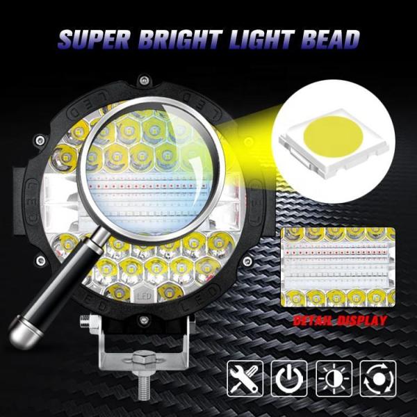 Quality Hot Sales 51w Working Light Flood Spot Beam Work Product Round 7inch Led for sale