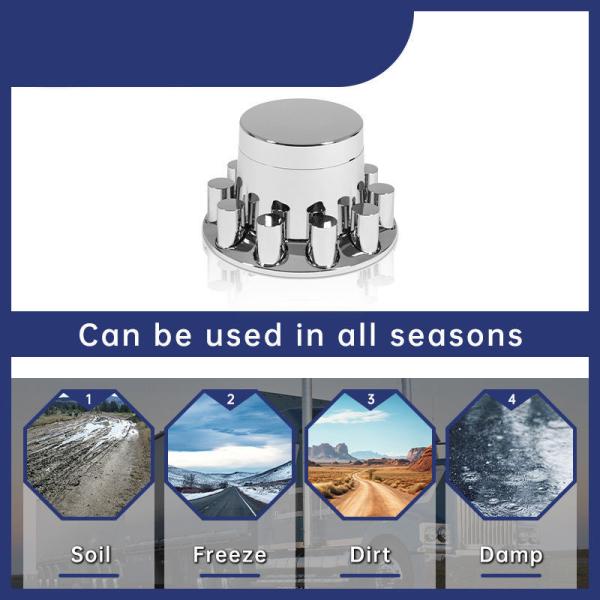Quality Factory Wheel Axle Covers Suits Lug Nut Covers for Semi Trucks Wheel Axle Cover for sale