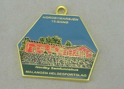 China 3D Carnaval-Medaille van de Zinklegering met het Zachte Plateren van het email Antieke Messing Te koop