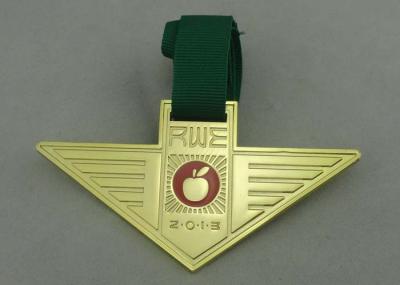 China Galjanoplastia de plata de las medallas de la cinta de Santa Barbara para el regalo de la compañía en venta