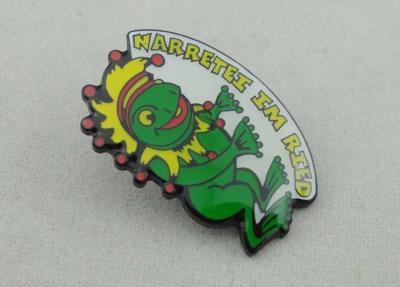 China Narretei IM Ried que recolhe emblemas macios do Pin do esmalte com chapeamento de níquel preto à venda