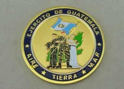 Cina Le monete personali il Guatemala di EJERCITO DE da in lega di zinco la pressofusione e doratura in vendita