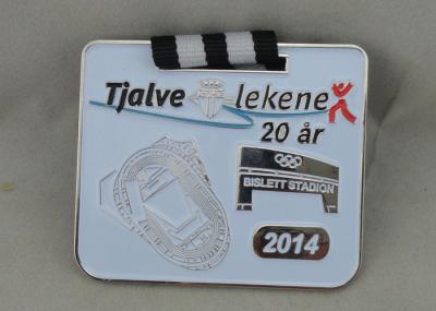 China 2014 de Lopende Medaille van Tjalve Lekene met Zinklegering 2.5“ 3.00 mm Te koop