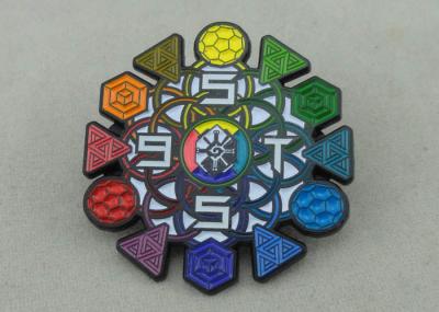 中国 亜鉛合金との暗く柔らかいエナメル Pin、黒いニッケル メッキの白熱 販売のため