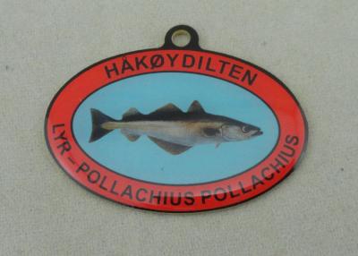 China De Medaille van het de Drukemail van de douanecompensatie voor HAKOYDILTEN, de Medailles van Roestvrij staalnoorwegen Te koop