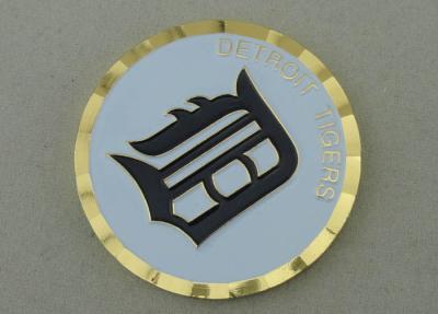 Cina Imballaggio della scatola timbrato ottone della moneta della palla di Bassket del bordo del taglio del diamante in vendita