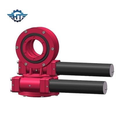 中国 多歯接触の二重軸線の長い生命太陽追跡者のための24Vモーターを搭載する小さいたくさんドライブ 販売のため