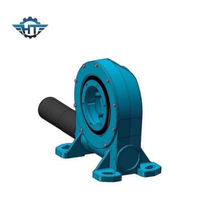 China VE6 vierkante Buis Zwenkende Aandrijving met 24V-Motor Slewdrive voor PV Volgend Systeem Te koop