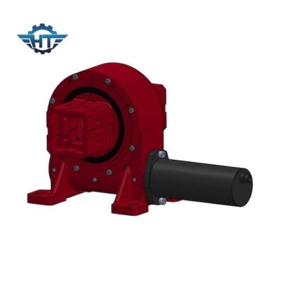 China Horizontal Mounted Small Worm Drive Gearbox For Tilted And Oblique Solar Tracking System for sale