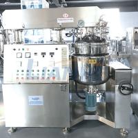 China 100L Vacuum Emulsifier Mixer Hydraulic Lifting Type Bidirectional Mixing for sale