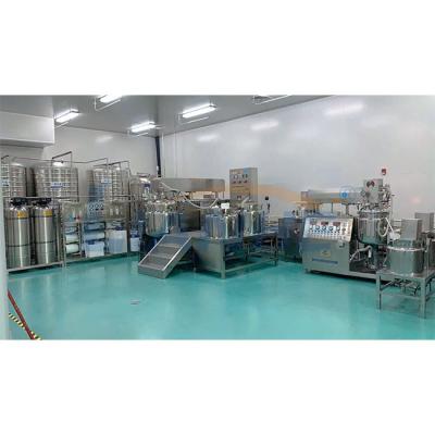 China Paste 500L, die Maschinen-Vakuumemulsionsmittel-Mischer für Mayonnaise macht zu verkaufen
