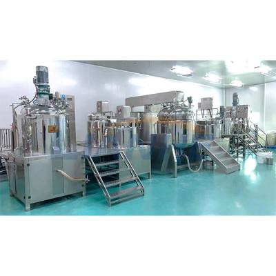 China Paste 500L, die Maschinen-Vakuumemulsionsmittel-Mischer für Mayonnaise macht zu verkaufen