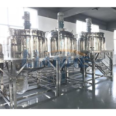 中国 1500Lマヨネーズの軟膏のクリームのための対面混合の真空の乳化剤のミキサー 販売のため