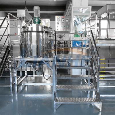 Cina fabbricazione liquida del gel del prodotto disinfettante del lavaggio della mano del miscelatore dell'emulsionante dell'omogeneizzatore dell'agitatore 500L in vendita