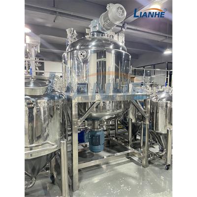 China Dampf-Heizungs-Vakuumemulsionsmittel-Mischer-kosmetischer Salben-Mischbehälter mit Quirl zu verkaufen