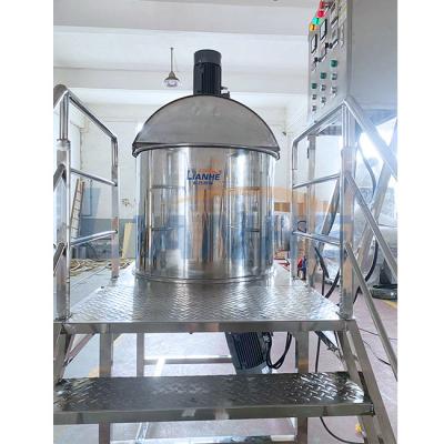 Cina miscelatore liquido dell'emulsionante dell'omogeneizzatore del bottone 500L a un solo strato in vendita