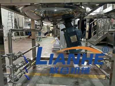 Cina Tipo fisso impastatrice crema cosmetica dell'unguento della lozione del miscelatore dell'omogeneizzatore di vuoto in vendita