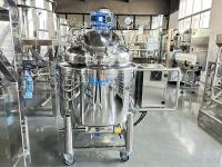China 300L Fixed Cover Type Heating Mixing Tank Movable Button Control for sale