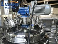 China 300L Fixed Cover Type Heating Mixing Tank Movable Button Control for sale