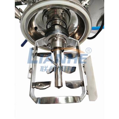 Cina materiale d'emulsione di acciaio inossidabile del miscelatore di vuoto della lozione del corpo 5-25L in vendita