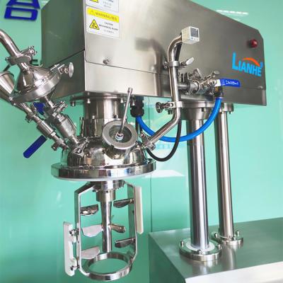 Cina materiale d'emulsione di acciaio inossidabile del miscelatore di vuoto della lozione del corpo 5-25L in vendita
