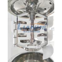 China Hydraulic Lifting Vacuum Emulsifier Mixer Machine Automatic 50L for sale