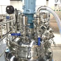 China 100L Ointment Making Machine , Fixed Type Cosmetic Processing Equipment for sale