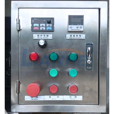 Cina Riscaldamento del miscelatore dell'emulsionante dell'omogeneizzatore del prodotto disinfettante di 1.5KW 200L rivestito in vendita