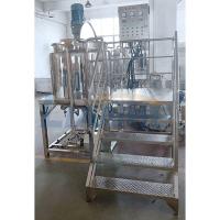 China Durable 500L Sugar Syrup Making Machine 220V/380V With Circulation Pump for sale