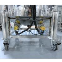 China Movable Rustproof Vacuum Homogenizer Mixer For Liquid Soap 200L Electric Heating for sale