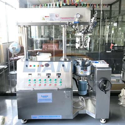 Китай 10L Skin Care Vacuum Emulsifier Mixer Homogenizer Emulsifying Tank продается