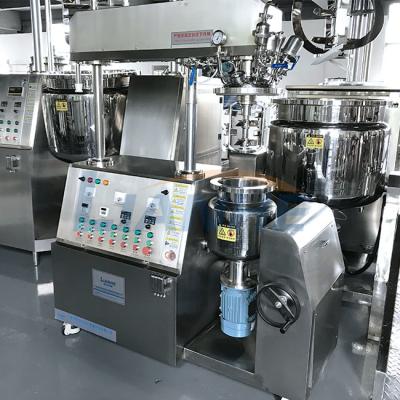 Cina 10L Skin Care Vacuum Emulsifier Mixer Homogenizer Emulsifying Tank in vendita