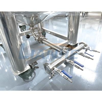 Cina Profumi i serbatoi liquidi verticali di acciaio inossidabile 200L con 4 sbocchi in vendita