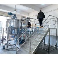 China 3T 65RPM Small Shampoo Making Machine , Rustproof Soap Making Mixer Machine for sale