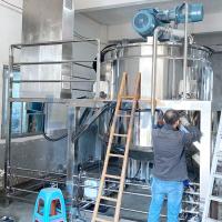 China 3T 65RPM Small Shampoo Making Machine , Rustproof Soap Making Mixer Machine for sale