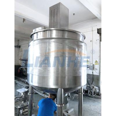Cina Macchina detergente della miscela di GMP 7.5KW, attrezzatura cosmetica anticorrosiva del miscelatore in vendita