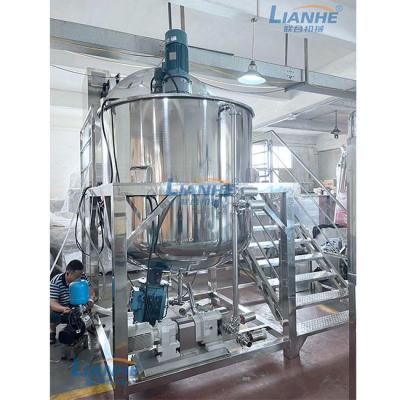 Cina Alto riscaldamento di vapore liquido della macchina del miscelatore dell'emulsionante del taglio del sapone 3000L in vendita