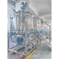China 500L Rustproof Lipstick Mixing Machine , SUS304 Dish Wash Liquid Making Machine for sale
