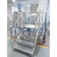 China 500L Rustproof Lipstick Mixing Machine , SUS304 Dish Wash Liquid Making Machine for sale