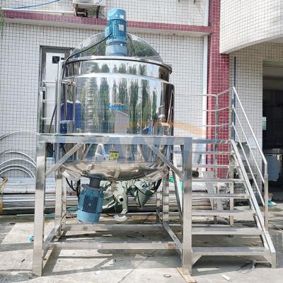 Cina Metà dell'omogeneizzatore di LIANHE del miscelatore aperto dell'emulsionante, carri armati mescolantesi chimici di acciaio inossidabile in vendita