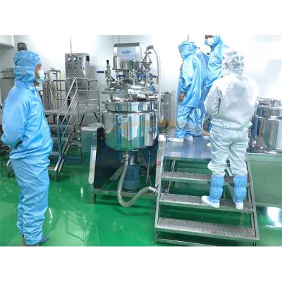 Cina Impastatrice dei cosmetici del riscaldamento di vapore per controllo dello schermo attivabile al tatto del sapone liquido 200L in vendita