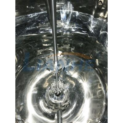 Cina Pneumatic Mixing Agitator Storage Tank 500L SUS316 / 304 Stainless Steel in vendita