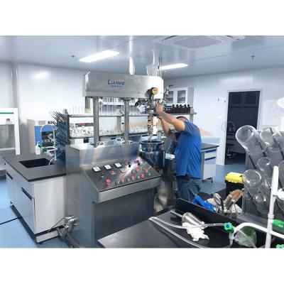 Cina Piccolo alto miscelatore dell'emulsionante del taglio del laboratorio 65 giri/min. per la fabbricazione cosmetica della crema in vendita