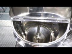 Macchina 150L del miscelatore dell'emulsionante di vuoto dello SpA di acciaio inossidabile pratica